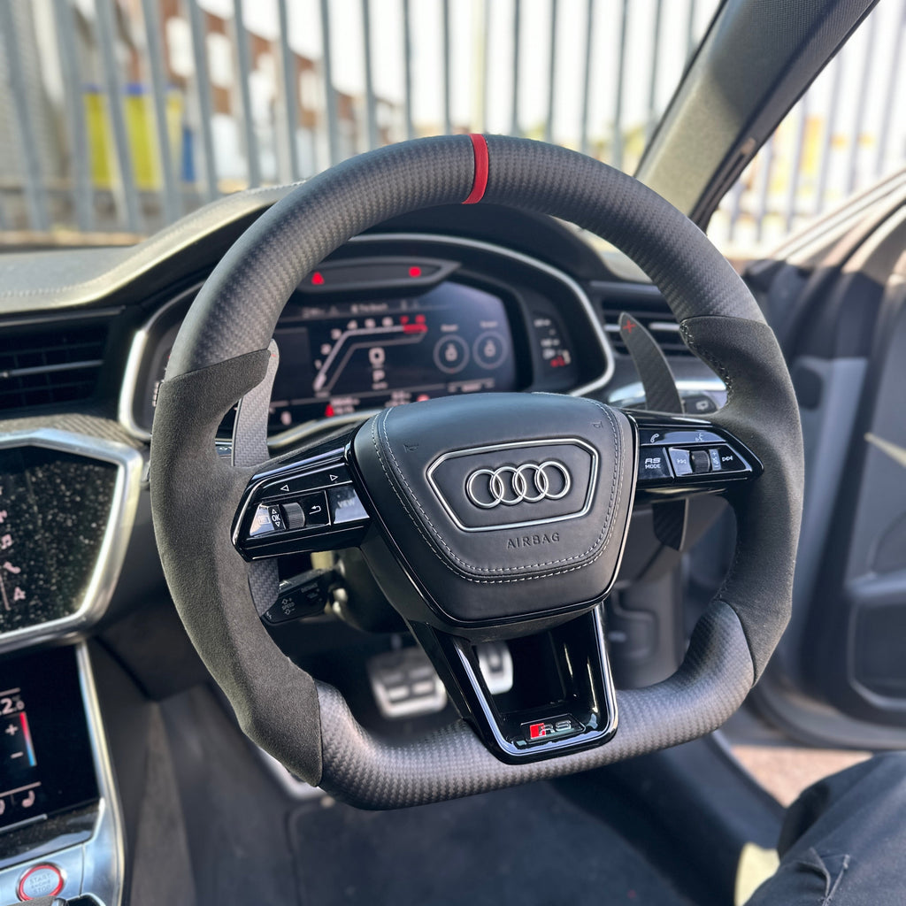 Audi RS6 C8 Custom Steering Wheel Design Your Own