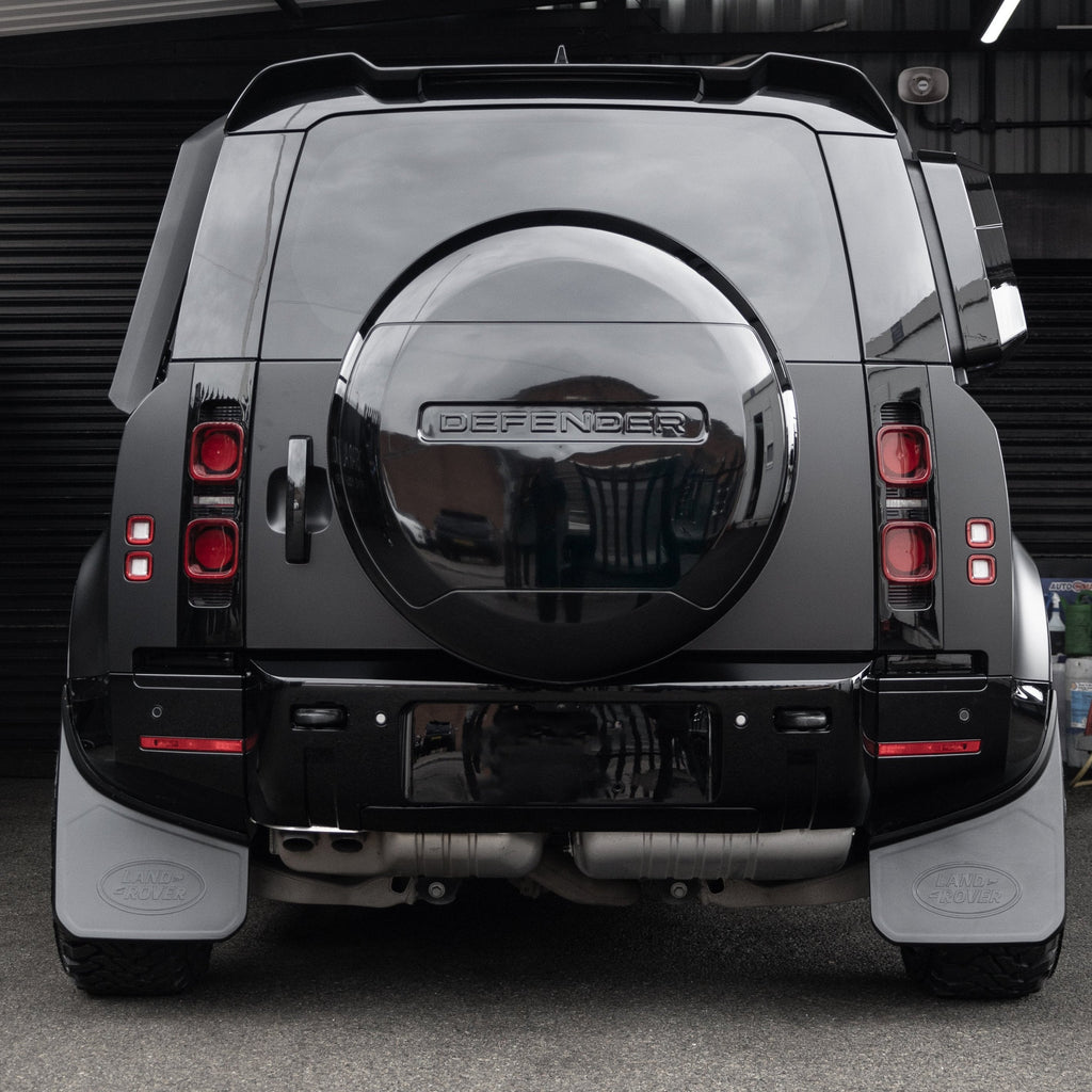 Front and Rear Mud Flaps for Land Rover Defender L663
