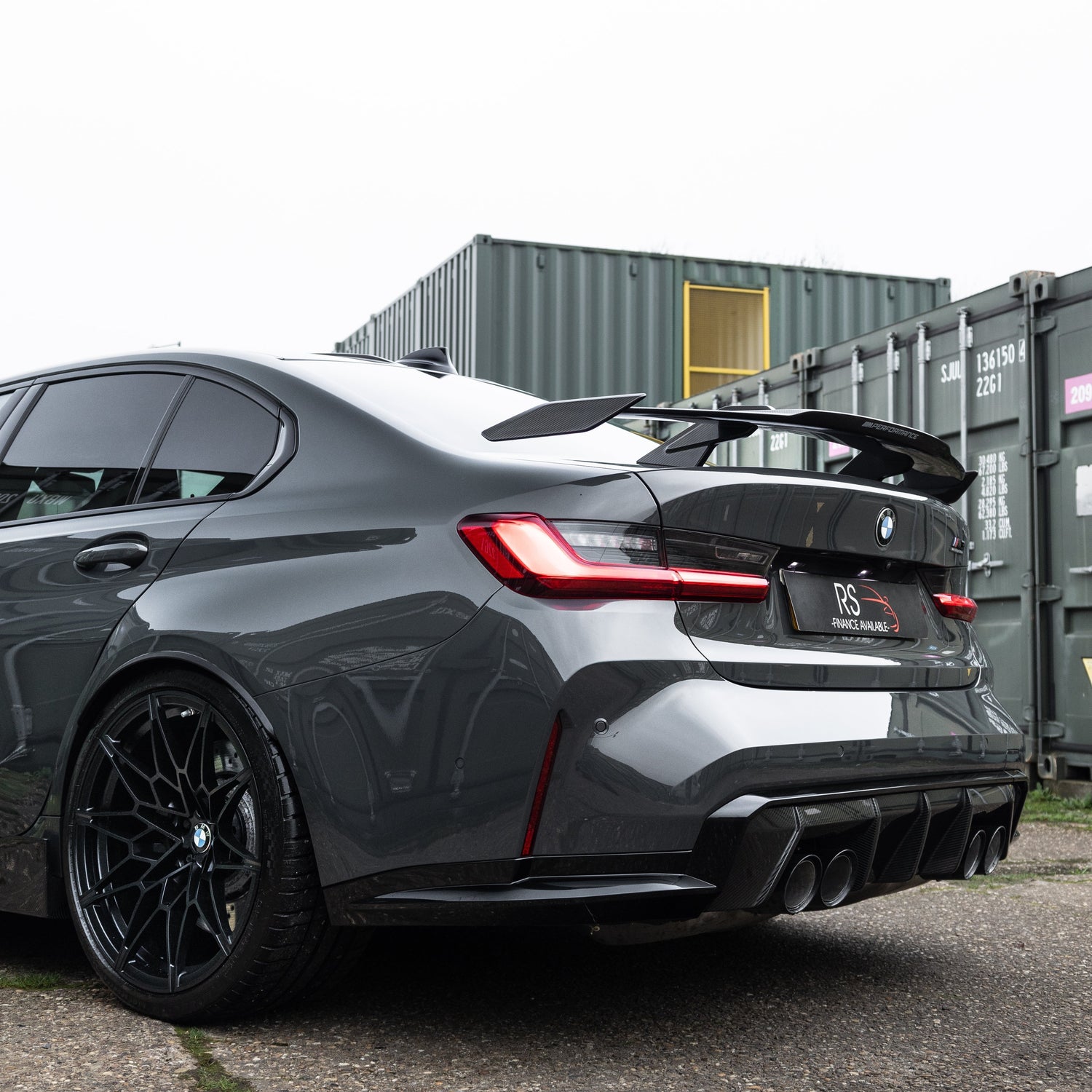 BMW G80 M3 2020 Onwards Carbon Fibre Rear Wing